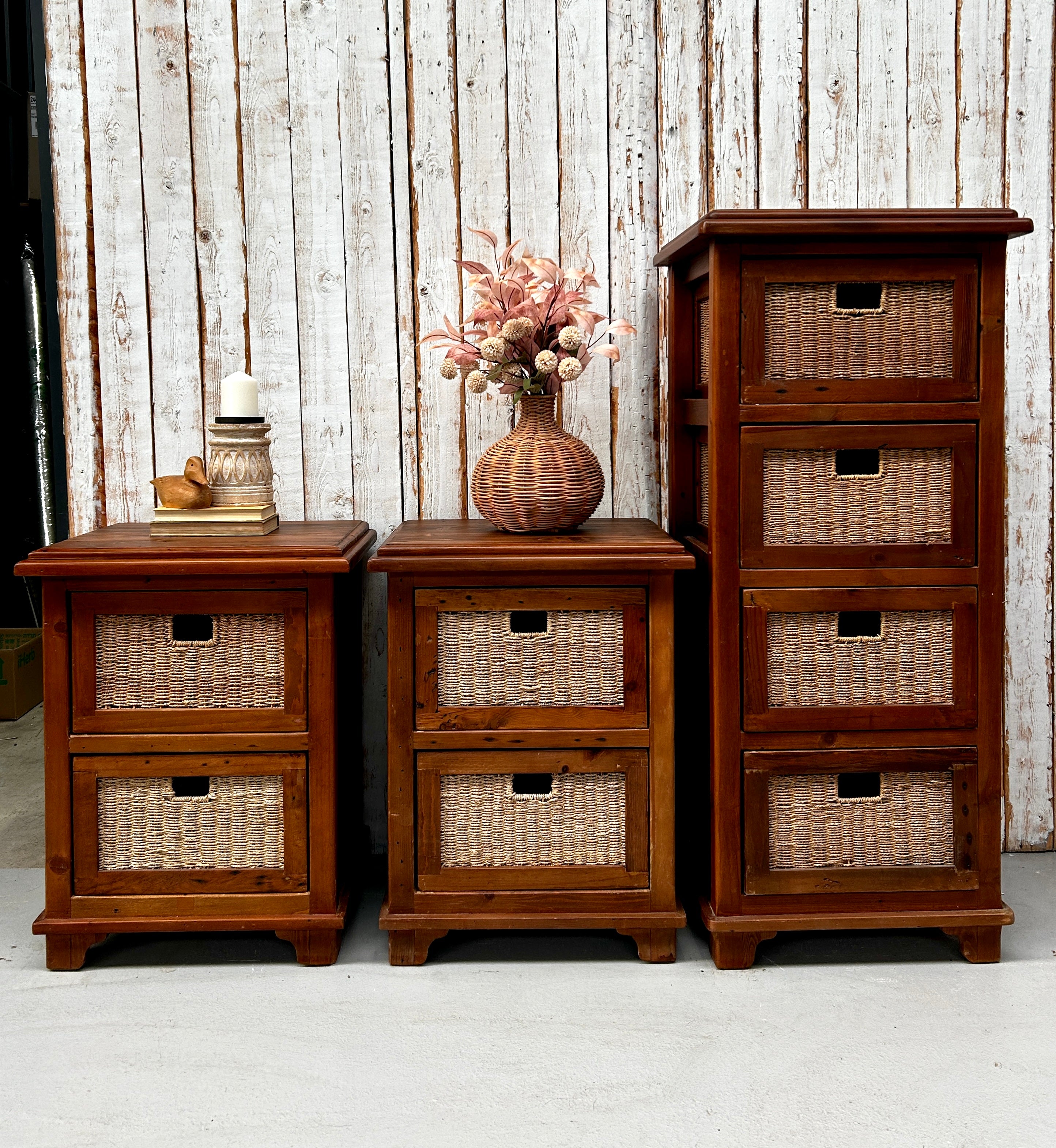Pine & Cane Bedroom Set – The Painted Brush & Co.