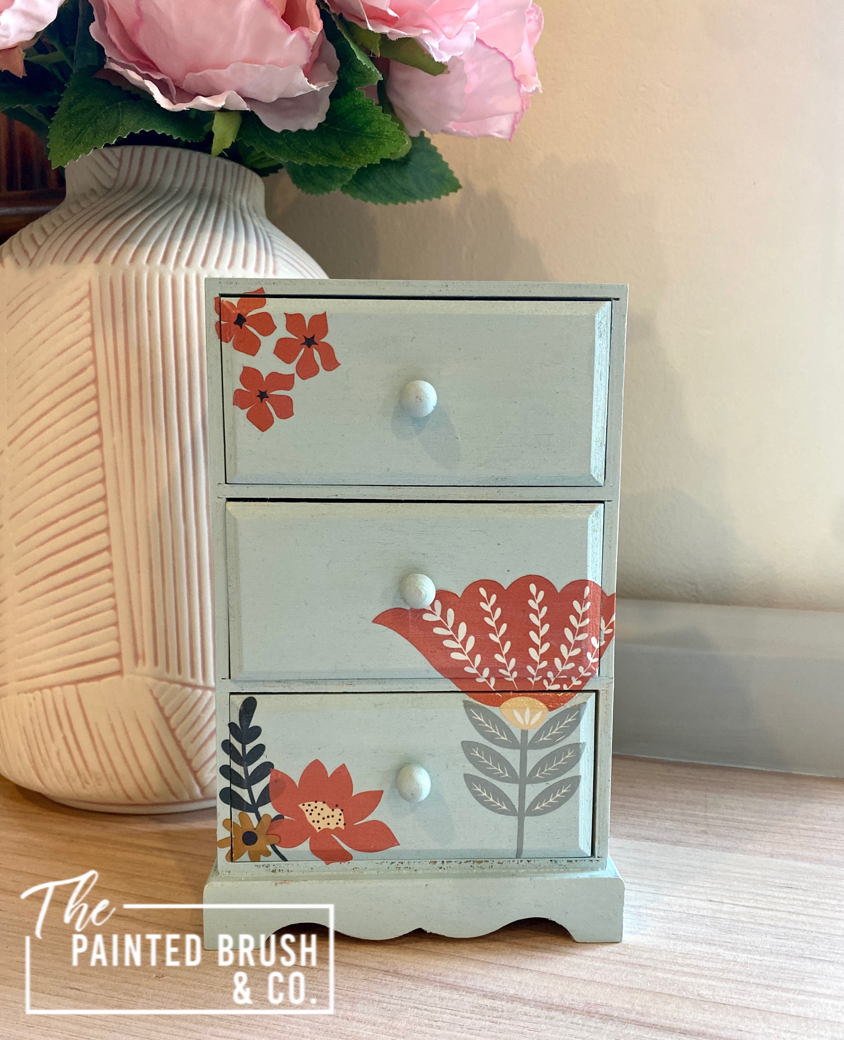 Retro Surf Mini Drawers – The Painted Brush & Co.