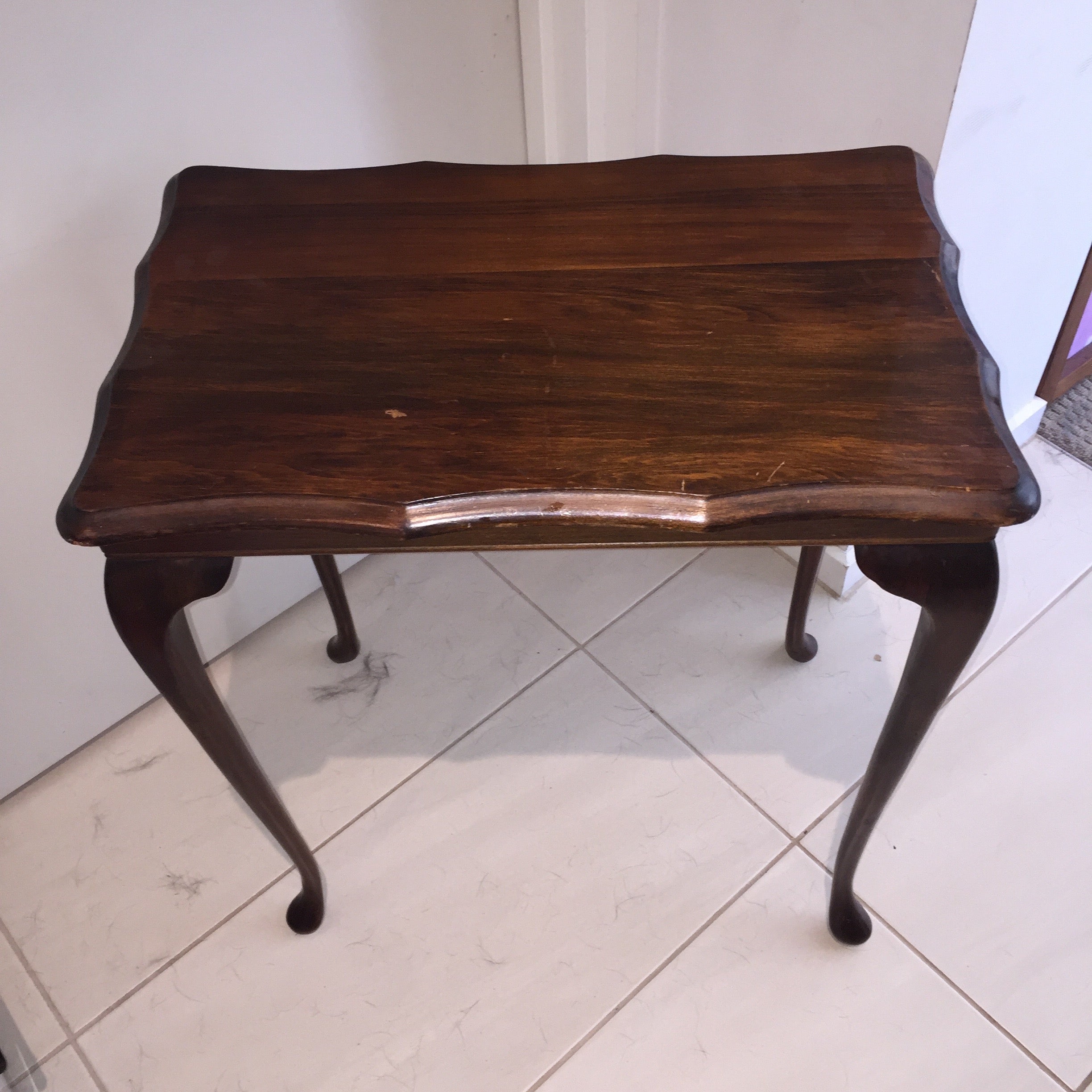 Queen Anne Occasional Table – The Painted Brush & Co.
